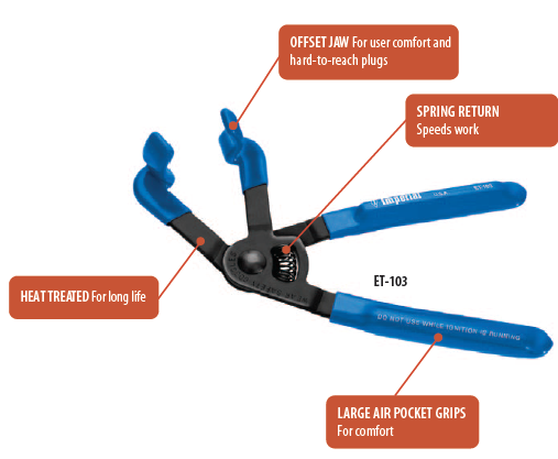 ET 103 Engine Spark Plug Boot Puller